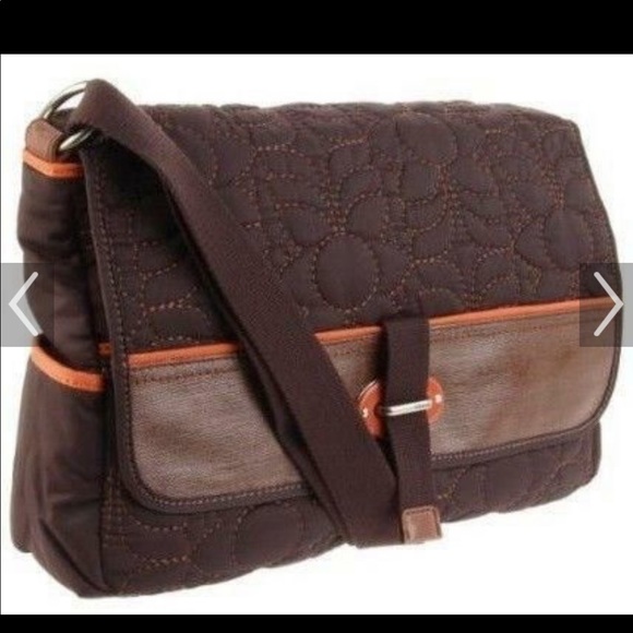 Fossil | Bags | Nwt Fossil Key Per Messenger Bag In Brown | Poshmark